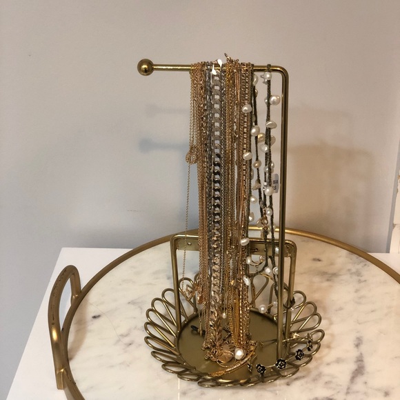 Urban Outfitters | Storage & Organization | Gold Jewelry Organizer ...